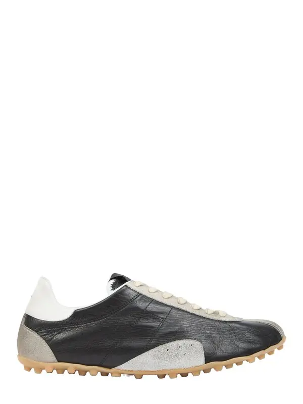MAISON MARGIELA Luxurious Leather Sneakers - Nero