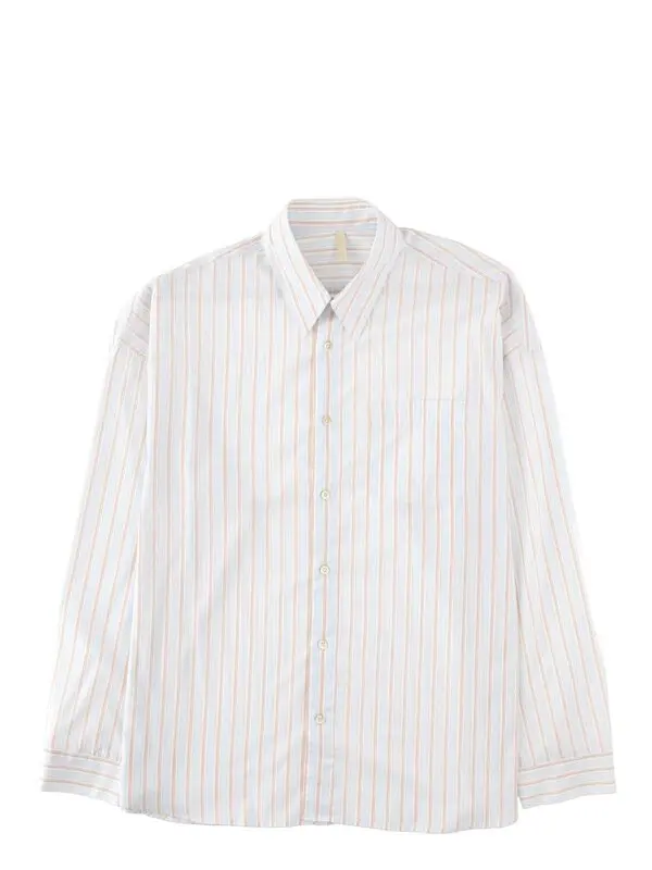 SUNFLOWER Mini Silk Blend Shirt - White