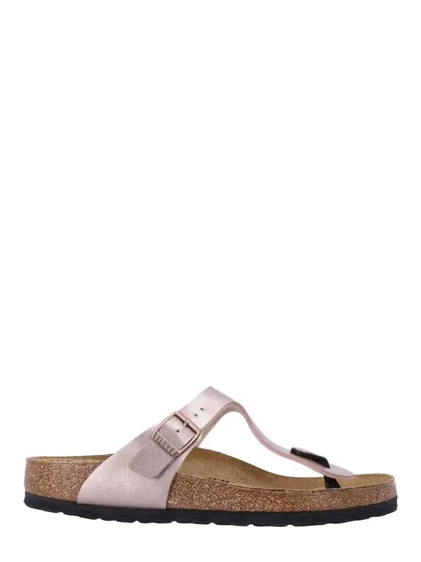 BIRKENSTOCK Metallic Thong Sandals - Copper