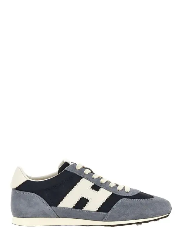 Hogan Low-top Paneled Sneakers - Light Blue