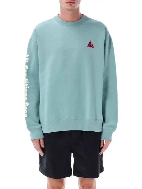 Nike Graphic Print Sweatshirt - Cannon