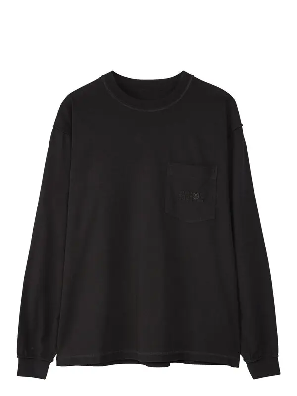 MAISON MARGIELA Long Sleeve Shirt - Black
