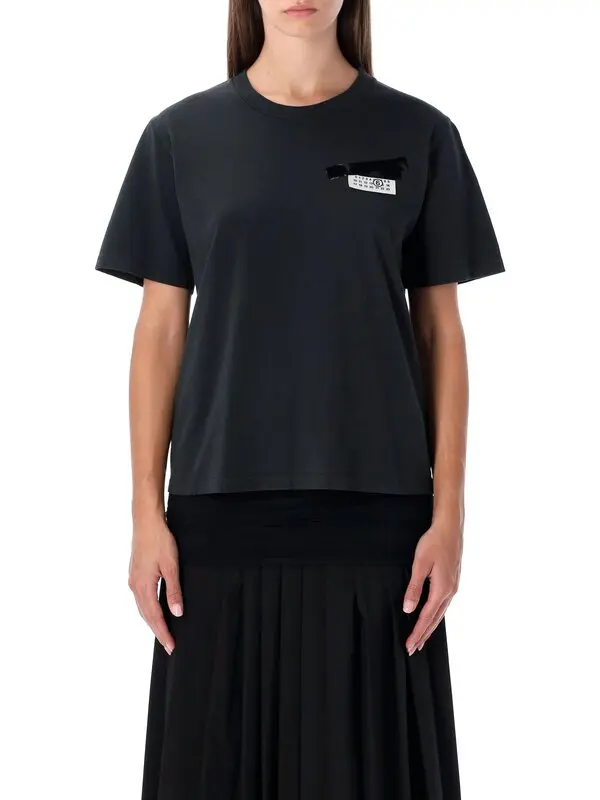 MAISON MARGIELA Wool Blend Midi Skirt - Black