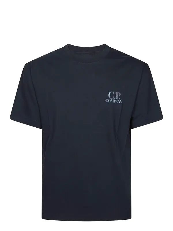 C.P. COMPANY Mini T-shirt For Ss26 - Blu