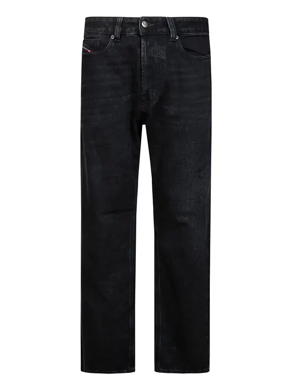 DIESEL® Relaxed Fit Jeans Ss26 Collection - Nero