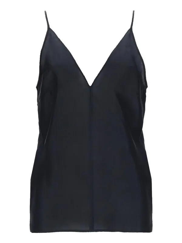 ALYSI Silk Camisole - Black