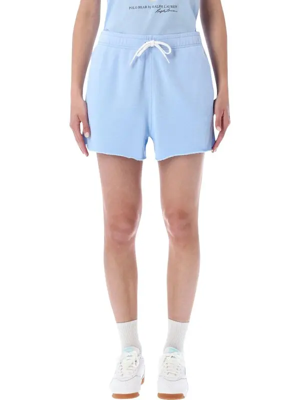 Polo Ralph Lauren Drawstring Mini Shorts - Blue