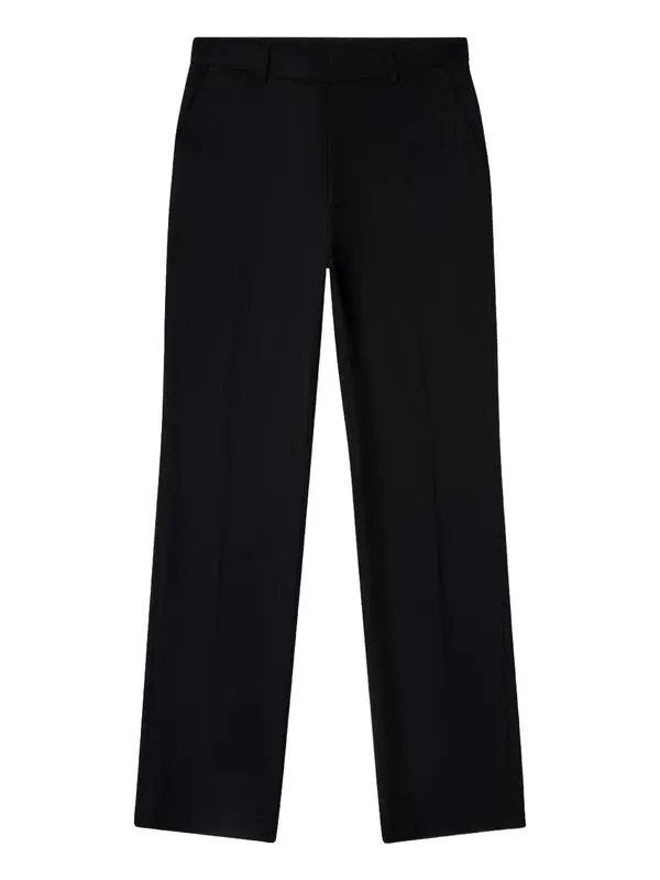 DIESEL® Tailored Straight Leg Trousers - Black