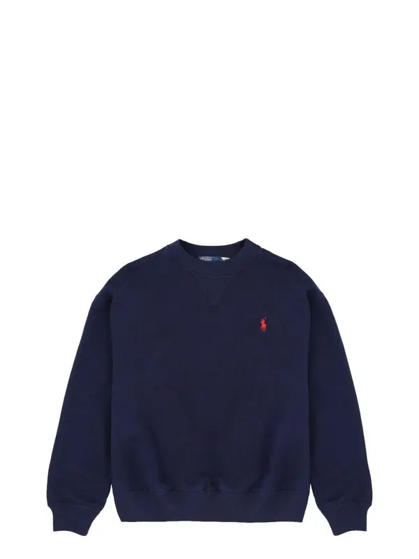 Polo Ralph Lauren Crewneck Sweatshirt With Logo - Blue