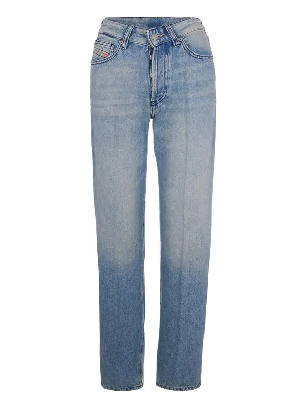 DIESEL® Straight Leg Jeans - Blu