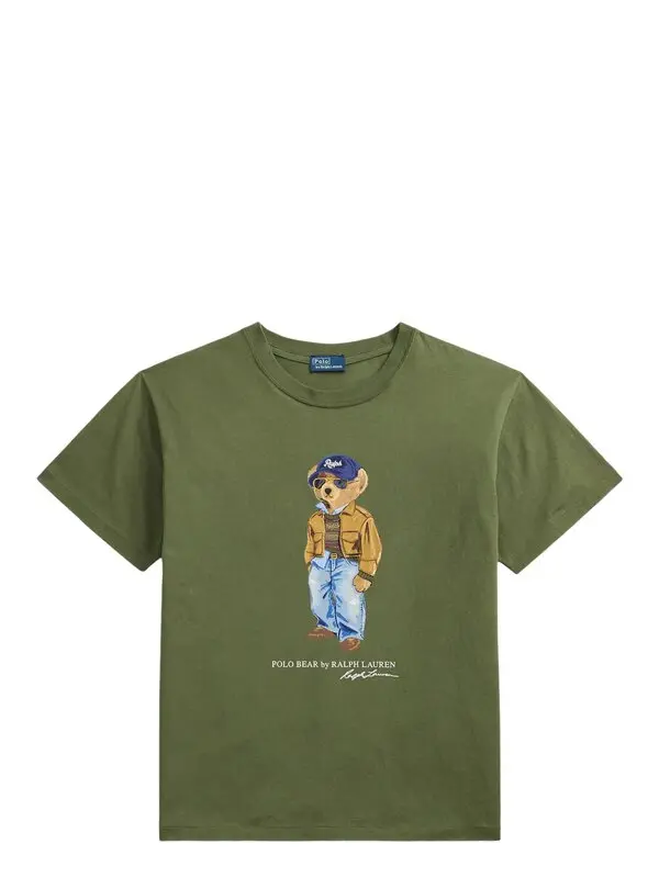 Polo Ralph Lauren Polo Bear" Graphic T-shirt - Verde