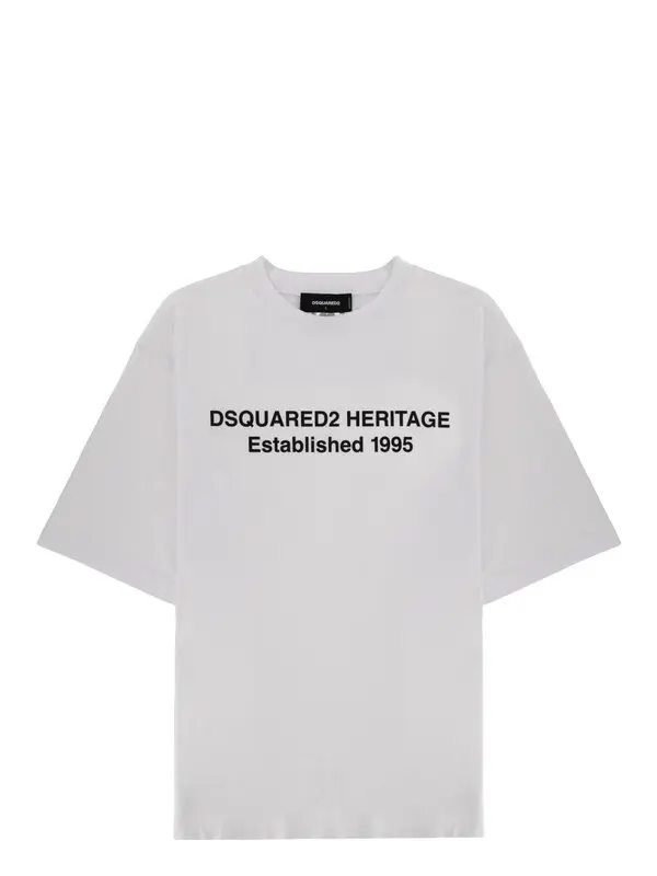 Dsquared2 Heritage Graphic T-shirt - White