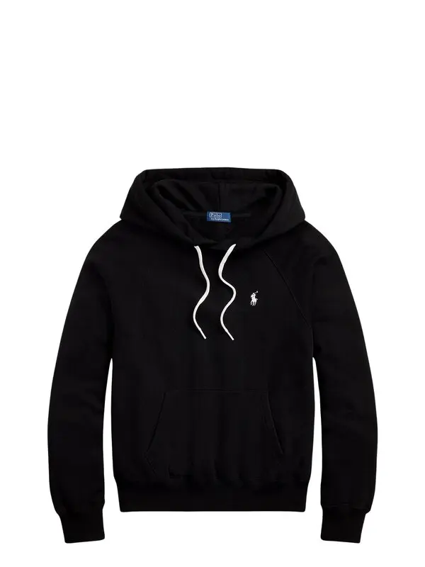 Ralph Lauren Polo Pony Embroidered Hoodie - Black