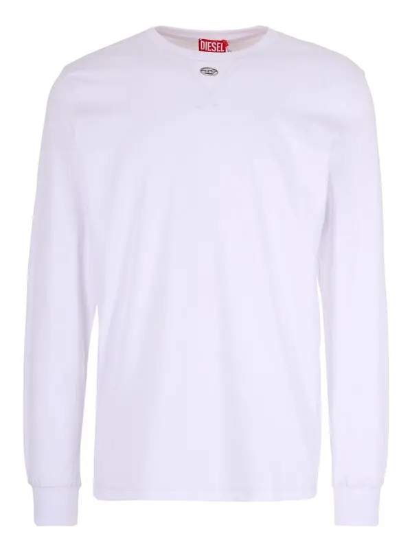 DIESEL® Essential Cotton T-shirt For - Bianco