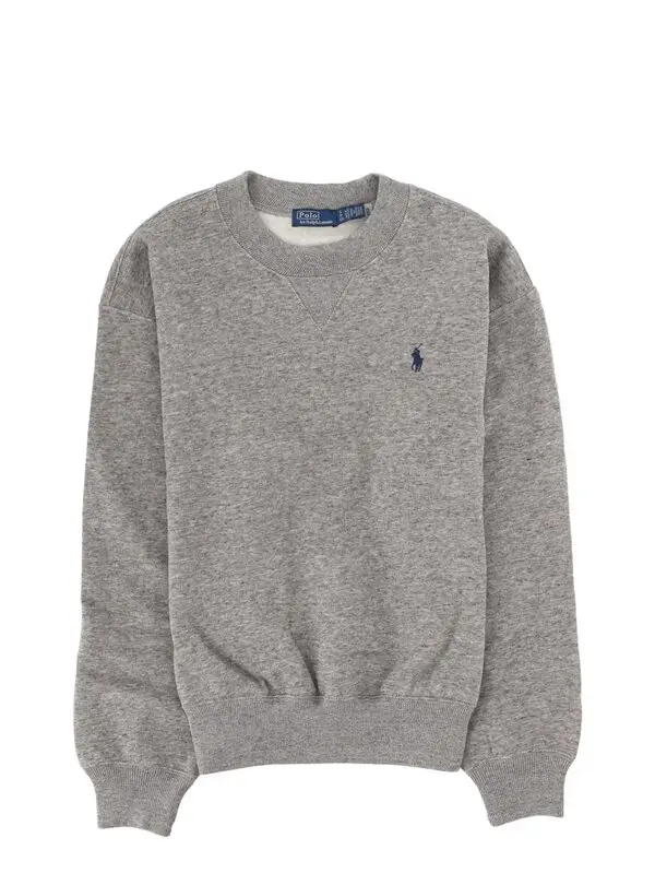 Polo Ralph Lauren Crewneck Sweatshirt With Embroidered Logo - Grey