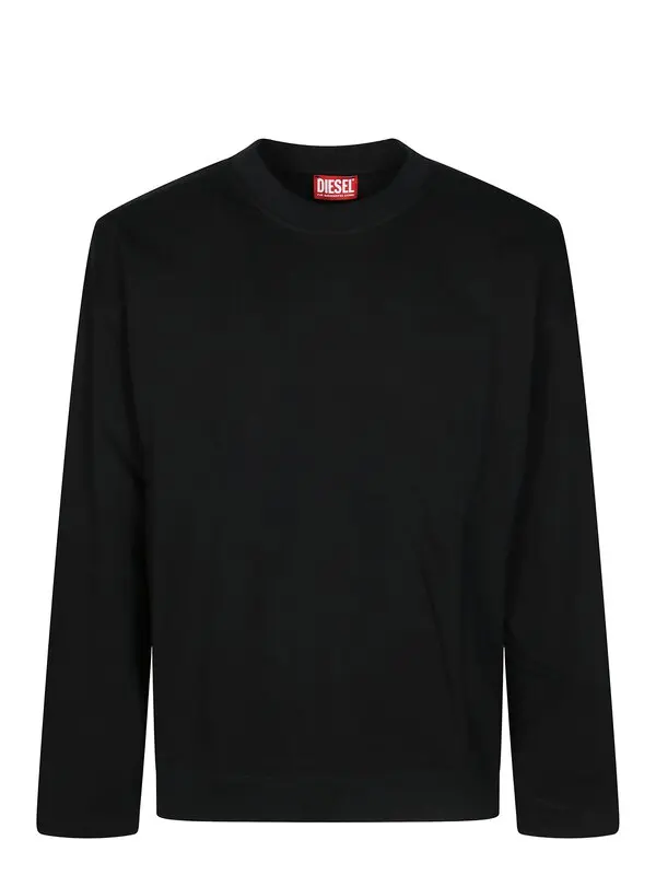DIESEL® Mini Comfortable Cotton Blend T-shirt - Nero