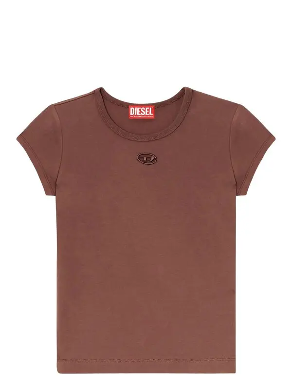DIESEL® Stylish Mini T-shirt - Marrone