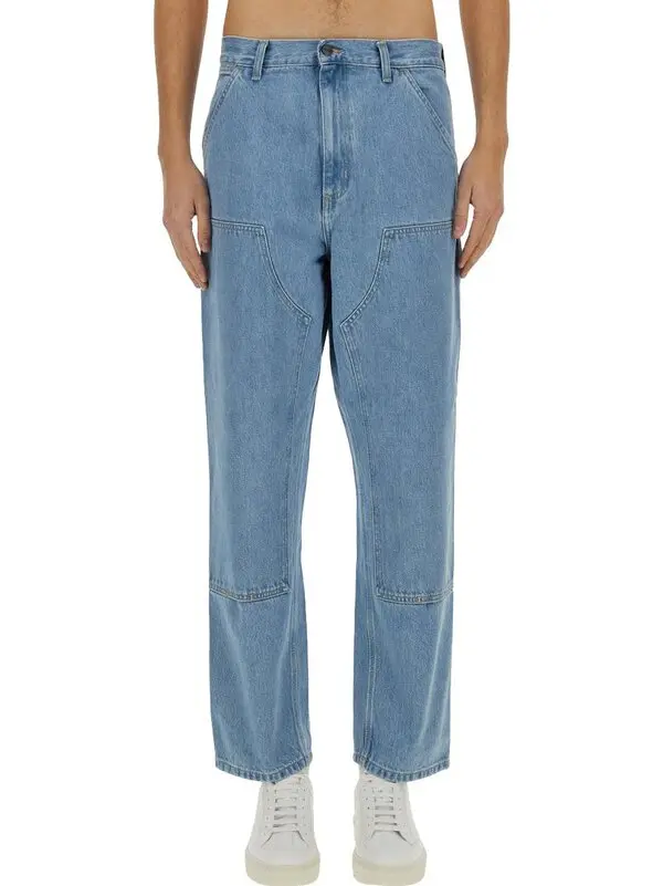 Carhartt Work In Progress Double Knee Trousers - Denim
