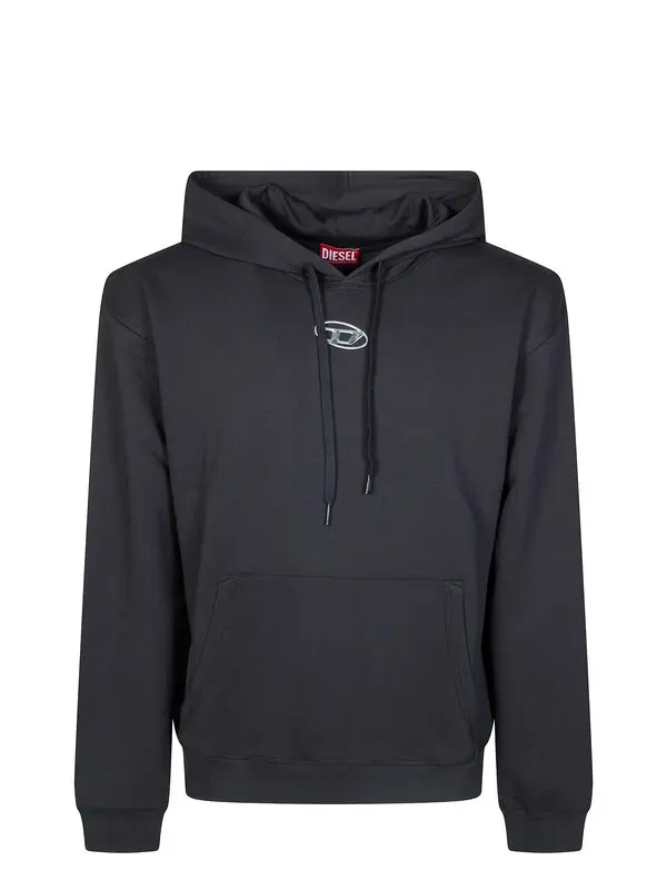 DIESEL® Hooded Sweatshirt - Nero