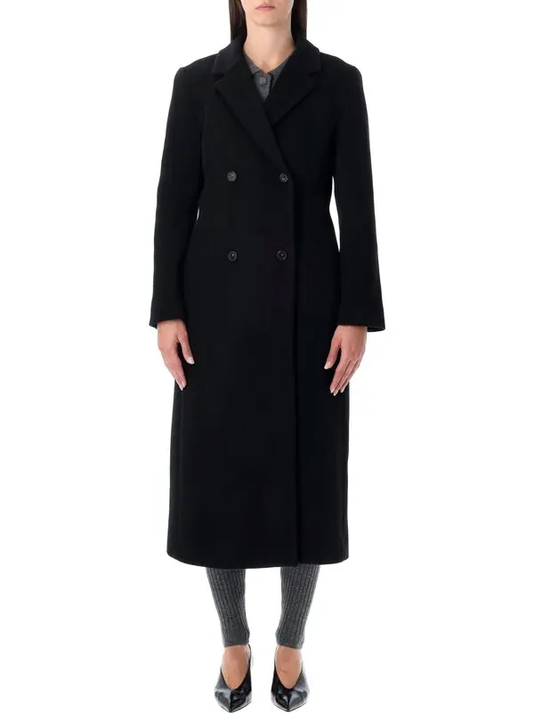 THE GARMENT Clooney Wool Blend Coat - Black