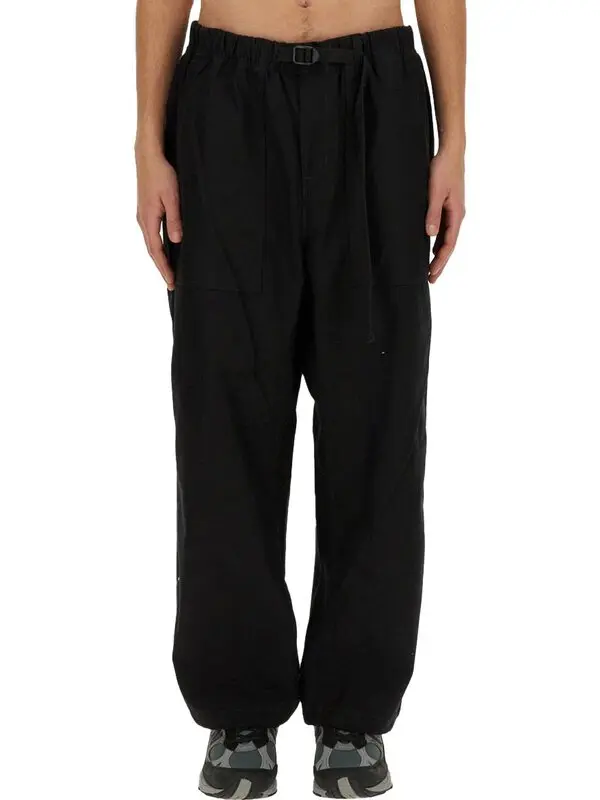 Carhartt Work In Progress Belted Cotton Trousers - Black