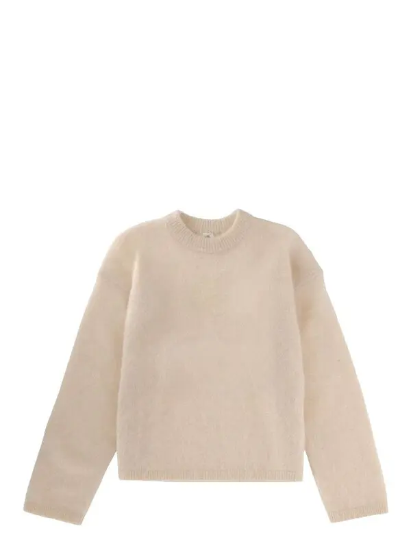 THE GARMENT Mohair Blend Crewneck Sweater - Ivory