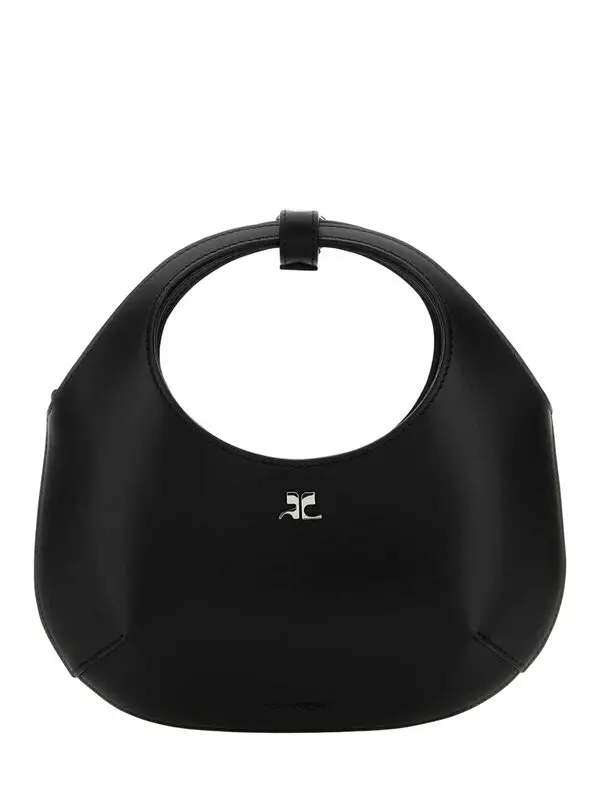 COURREGES Mini Handbag - Black
