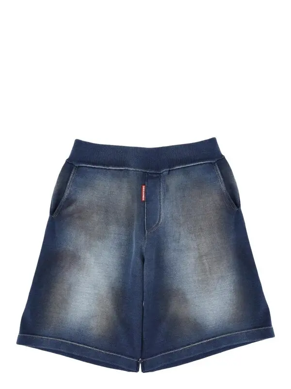 Dsquared2 Denim Bermuda Shorts - Blue