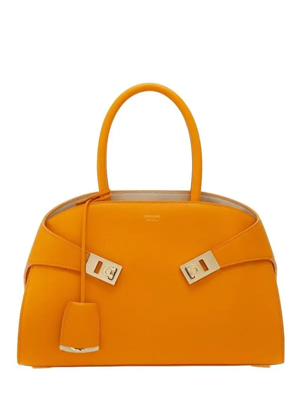 FERRAGAMO Hug Mini Handbag - Tumeric