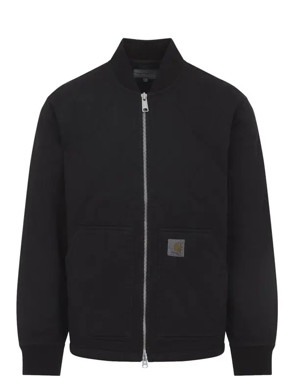 Carhartt Work In Progress Kylan Relaxed Quilted Jacket - Black