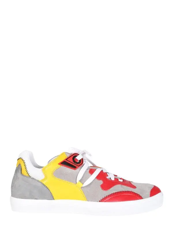 N°21 Flat Gymnic Sneakers With Rubber Sole - Red