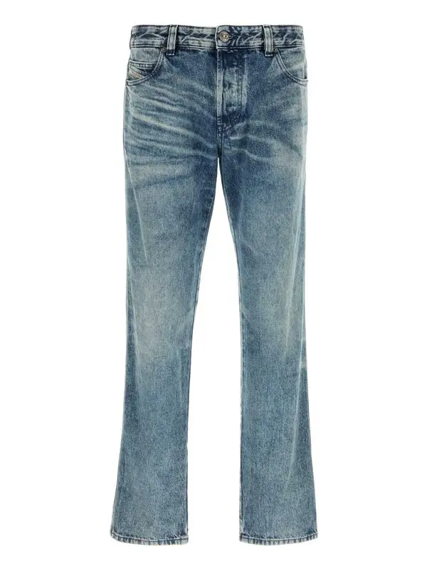 DIESEL® Wide-leg Trousers - Light Blue