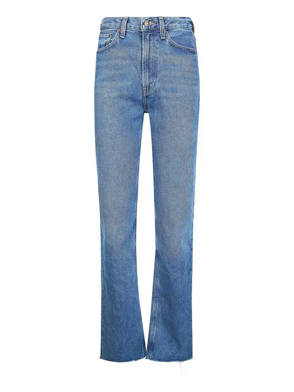 AGOLDE Leena High-waisted Jeans - Blu