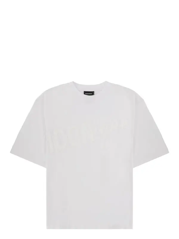 Dsquared2 Logo-appliqué T-shirt - White