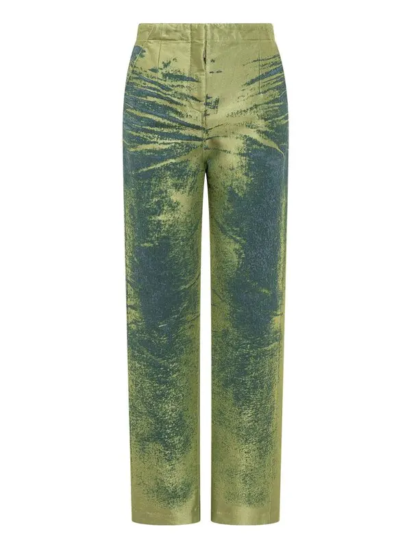 DIESEL® Straight Leg Abstract Print Trousers - 009