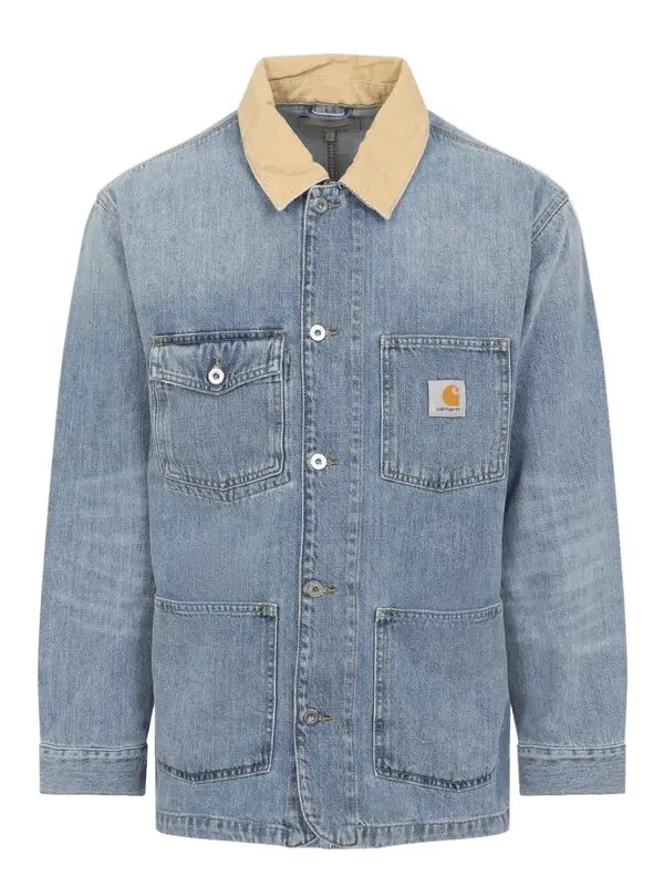 Carhartt Work In Progress Warren Chore Denim Jacket - Blue