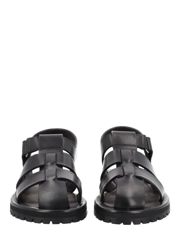 Studio Nicholson Gladiator Sandals - Black