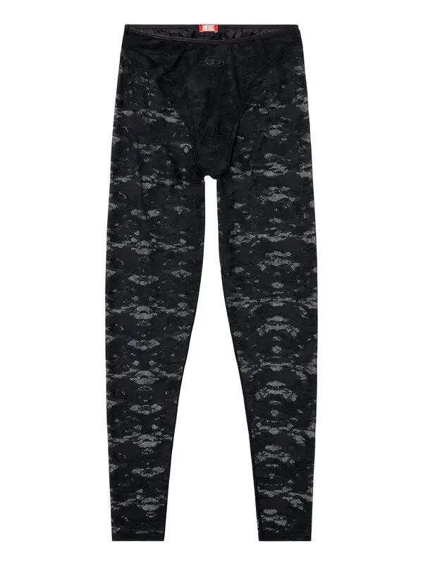 DIESEL® High-waisted Camouflage Leggings Size - Nero