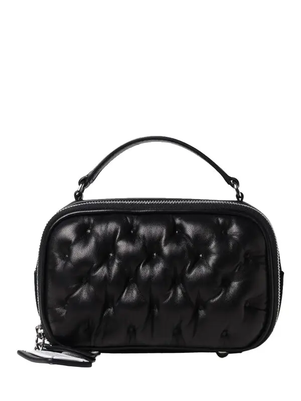 MAISON MARGIELA Quilted Pouch Handbag - Black