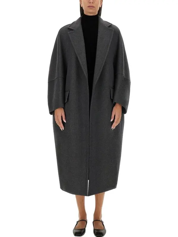 Max Mara Asburg Wool Coat - Grey