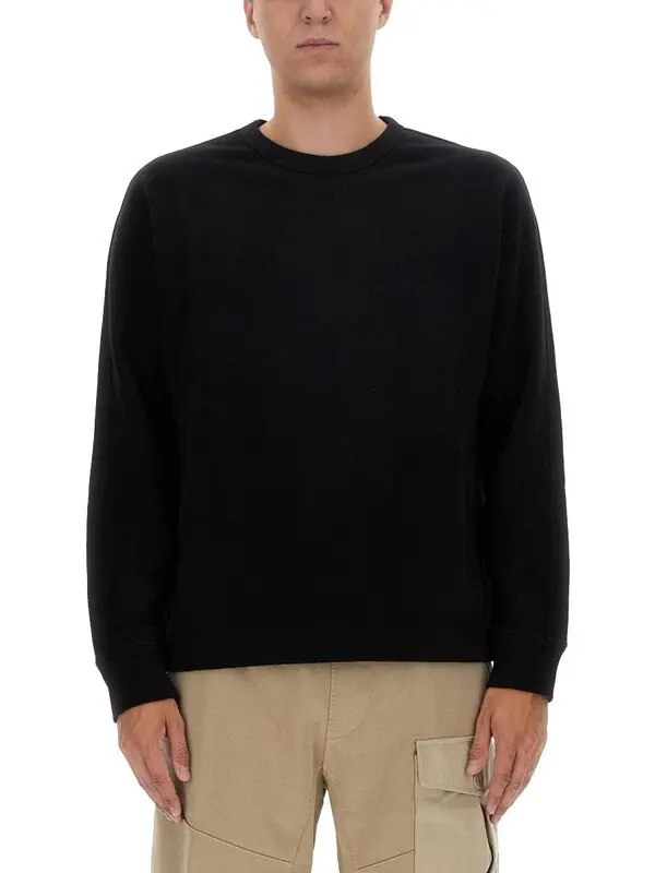TEN C Classic Logo Sweatshirt - Black