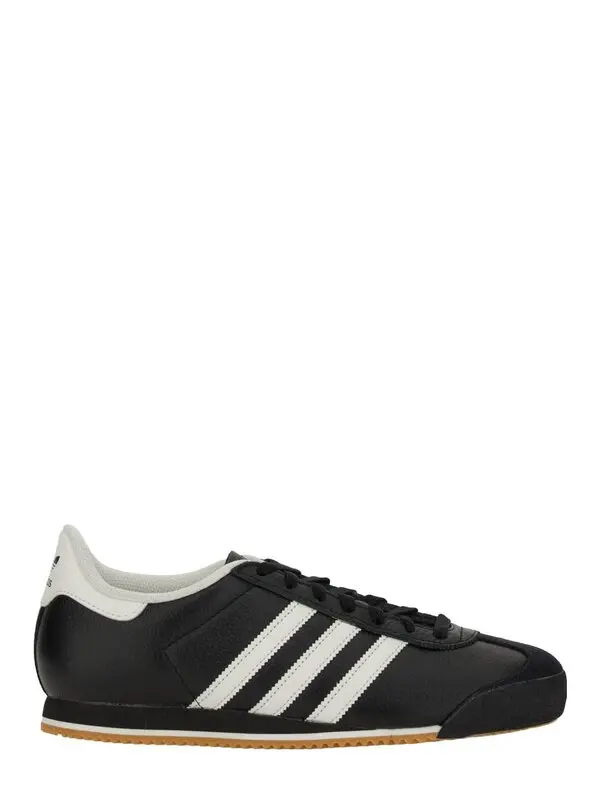 ADIDAS ORIGINALS K74 Kick Leather Sneakers - Black
