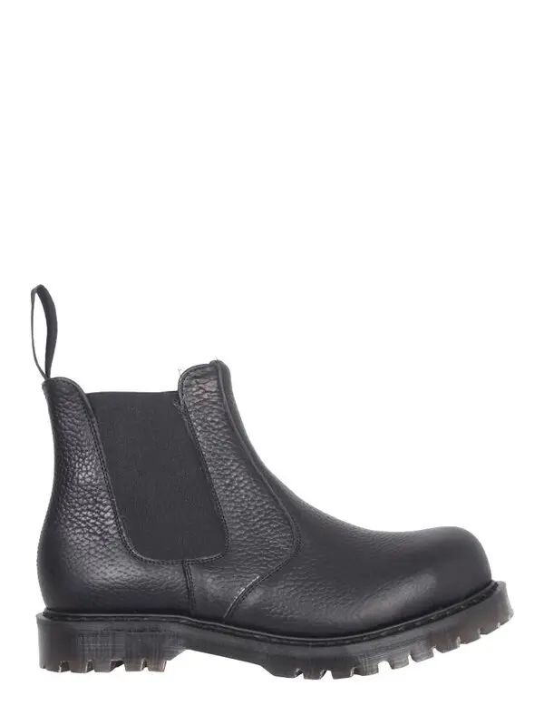 YMC X SOLOVAIR Leather Chelsea Boots - Black