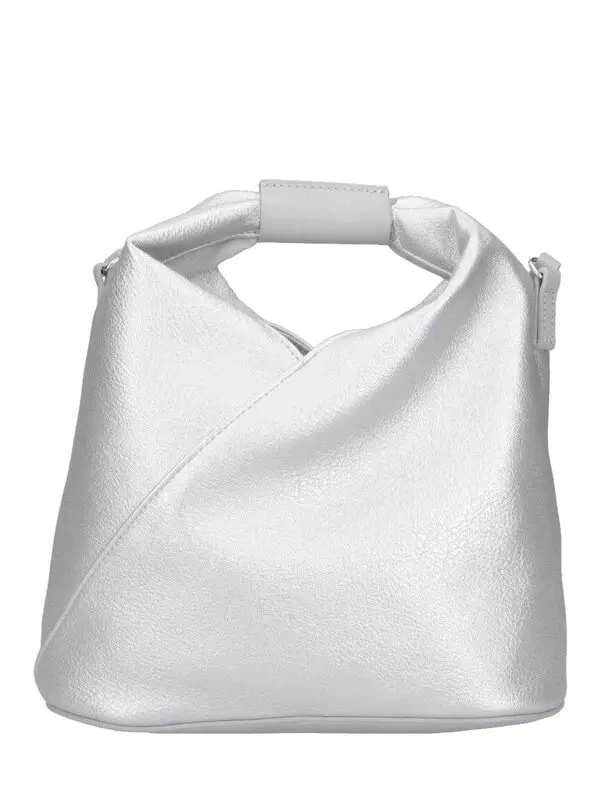 MAISON MARGIELA Convertible Bucket Bag - Silver