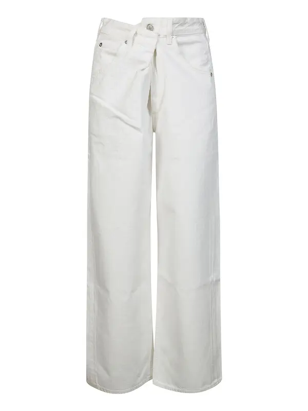 AGOLDE Vana Fold Jean - Bianco