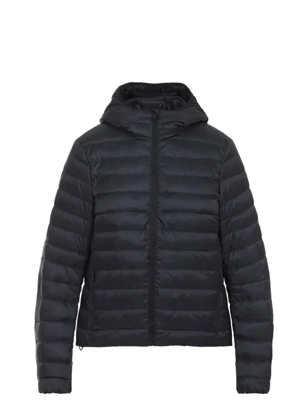 Canada Goose Aethera Tonal Label Hoodie - Black