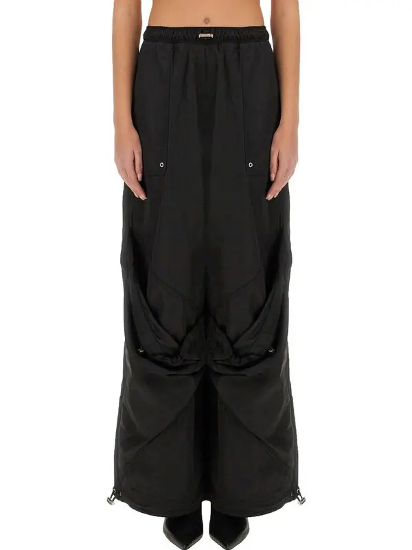 Attico Long Trousers - Black