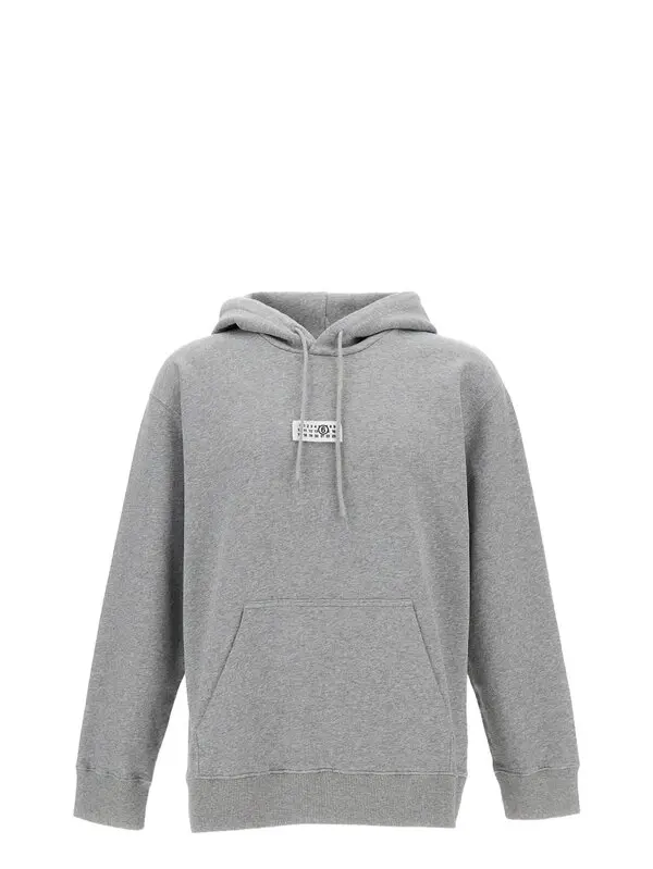 MAISON MARGIELA Lightweight Jersey Hoodie - Lightgrey