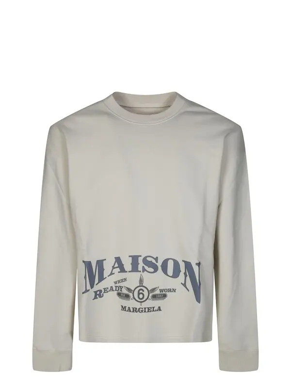 MAISON MARGIELA Mini Swethe T-shirt - Bianco