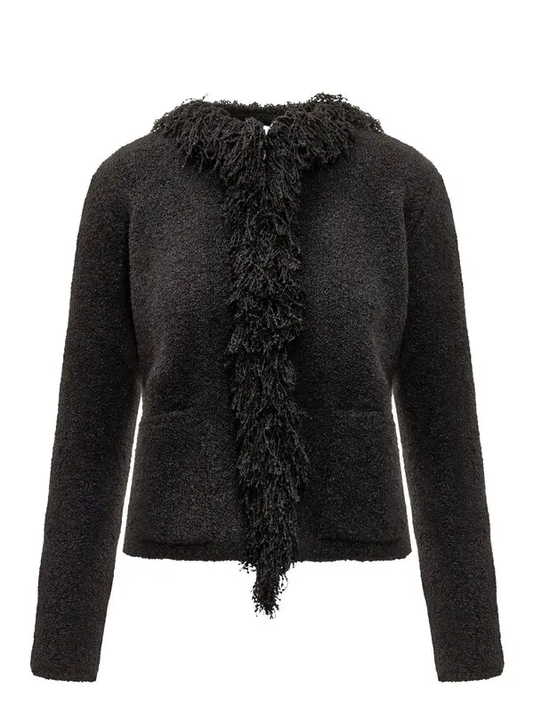 FERRAGAMO Knit Cardigan - Nero